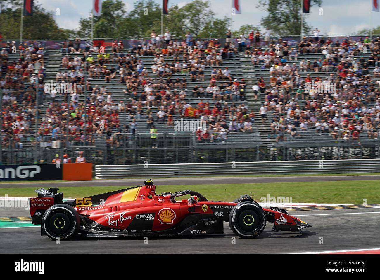 Monza, Italy. 01st Sep, 2023. Motorsport: Formula 1 World Championship, Italian Grand Prix, 1st ...