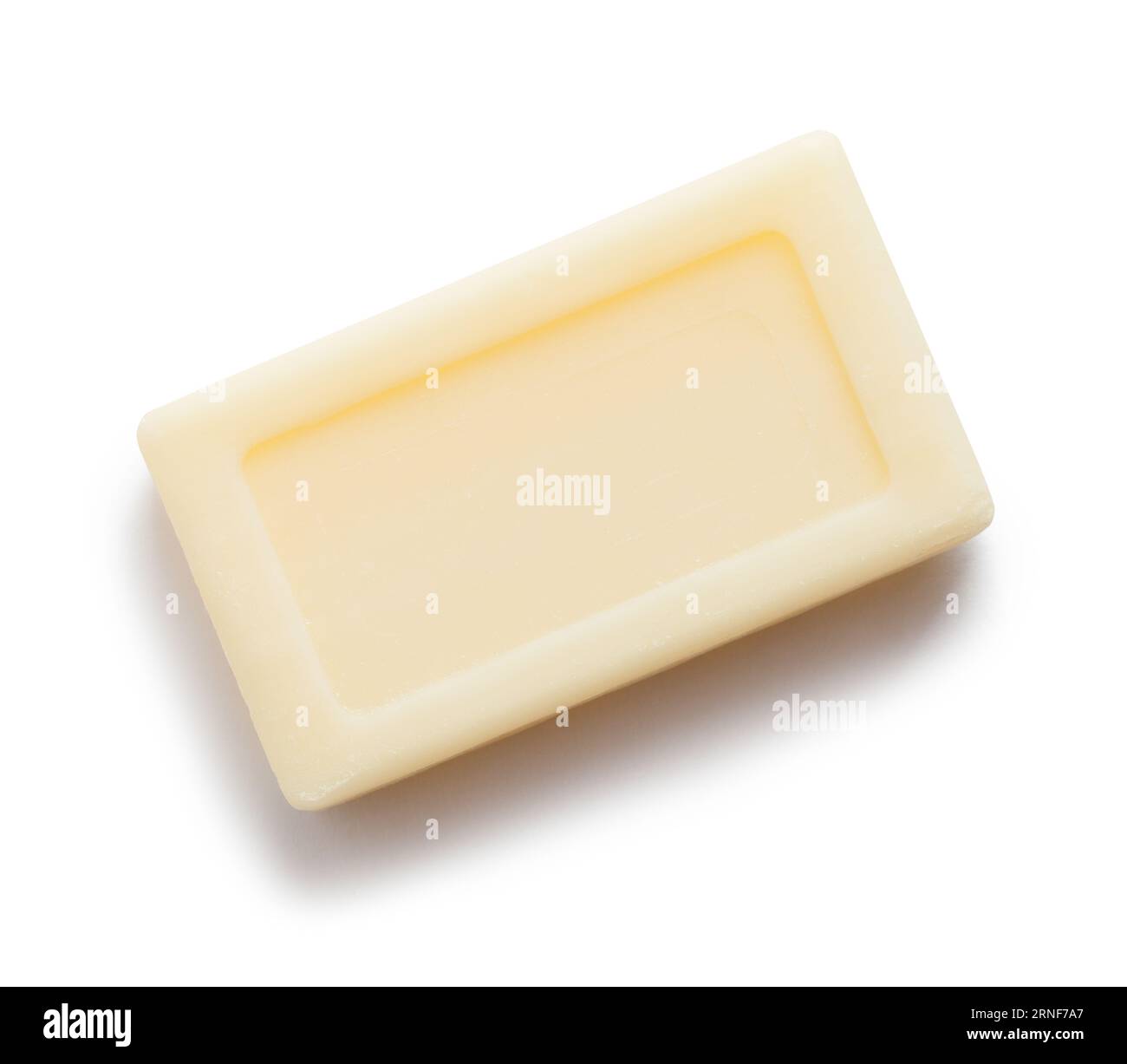 Small Bar of Soap Cut Out on White Stock Photo - Alamy