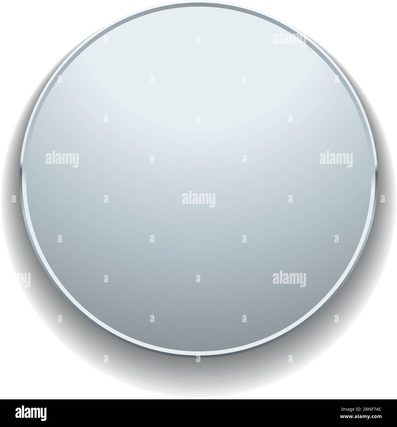 Silver round hi-res stock photography and images - Alamy