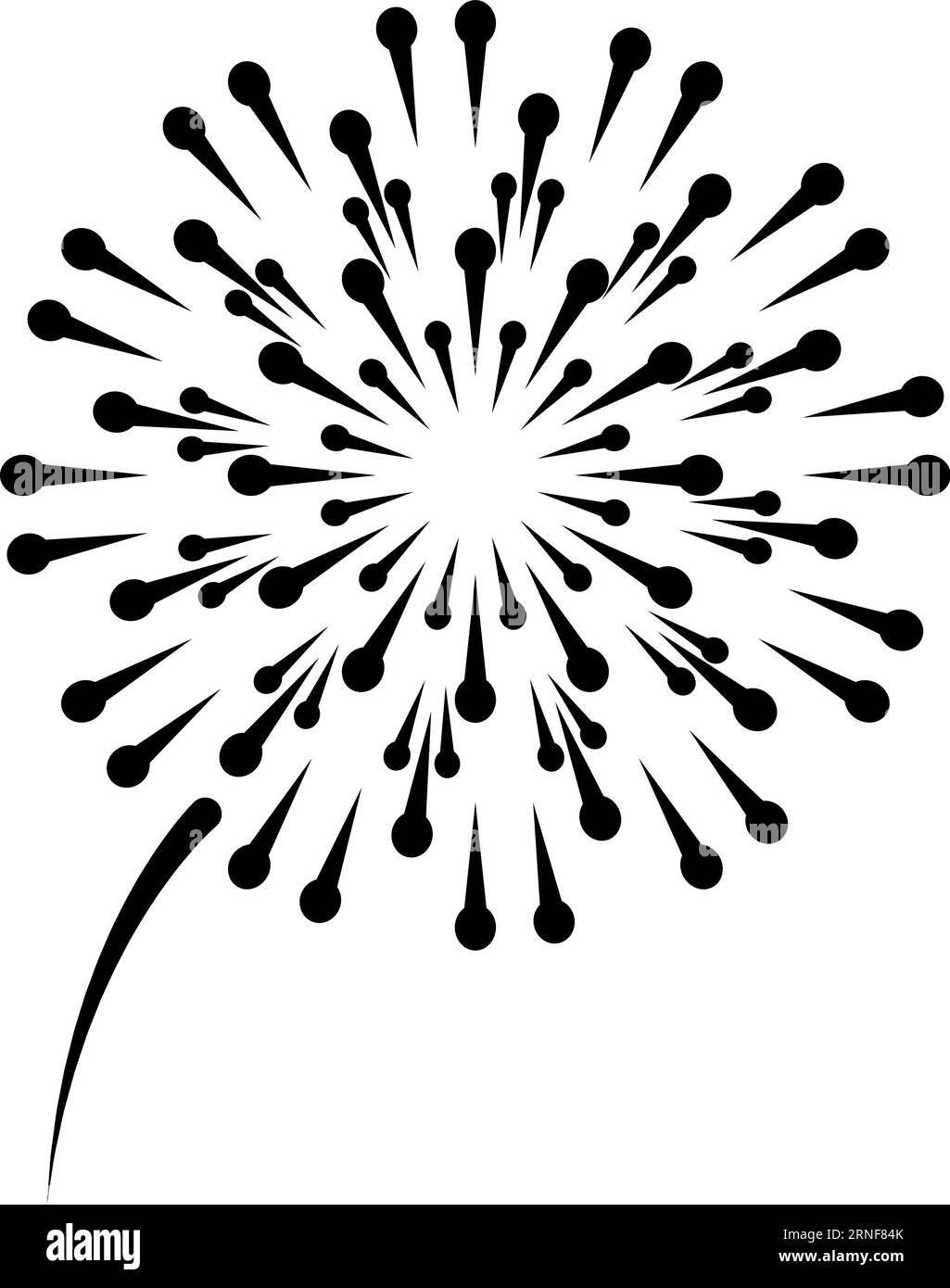 Night explosion event Black and White Stock Photos & Images - Alamy