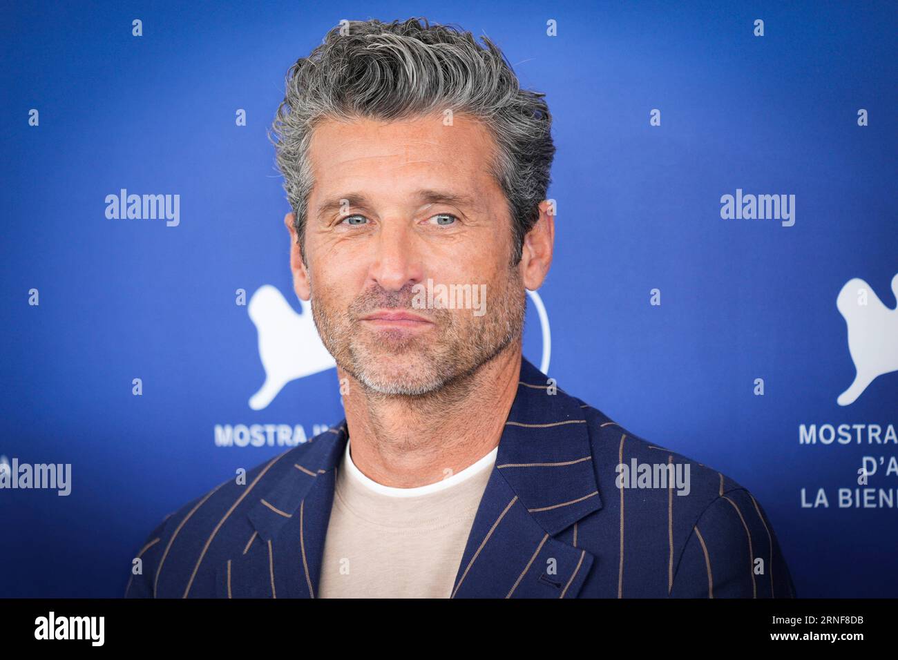 Venice, Italy. 31st Aug, 2023. Patrick Dempsey attends a photocall for ...
