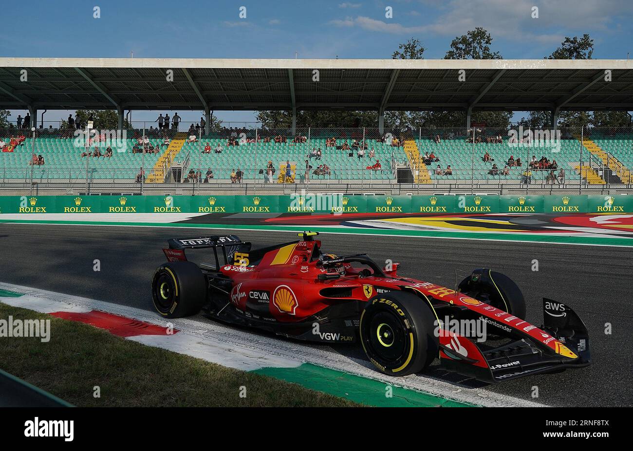 Monza, Italy. 01st Sep, 2023. Motorsport: Formula 1 World Championship, Italian Grand Prix, 2nd ...