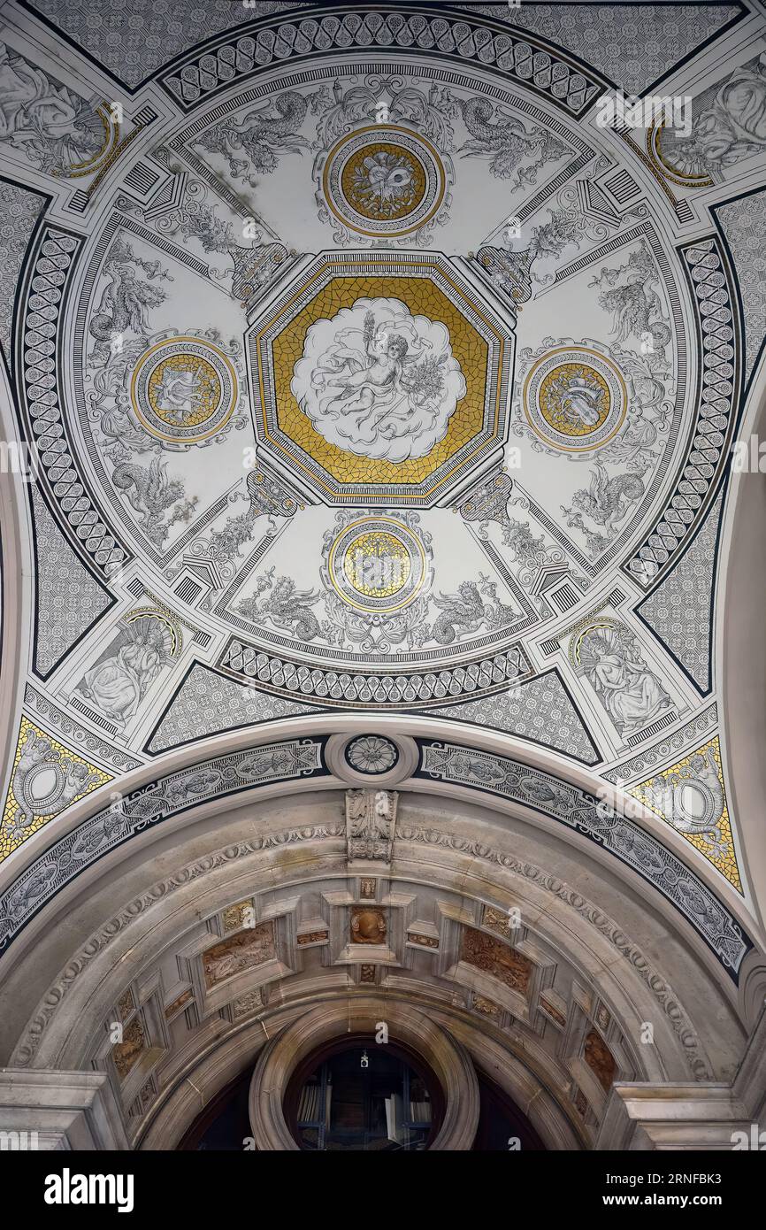 interior, Hungarian State Opera House, Magyar Állami Operaház, neo ...