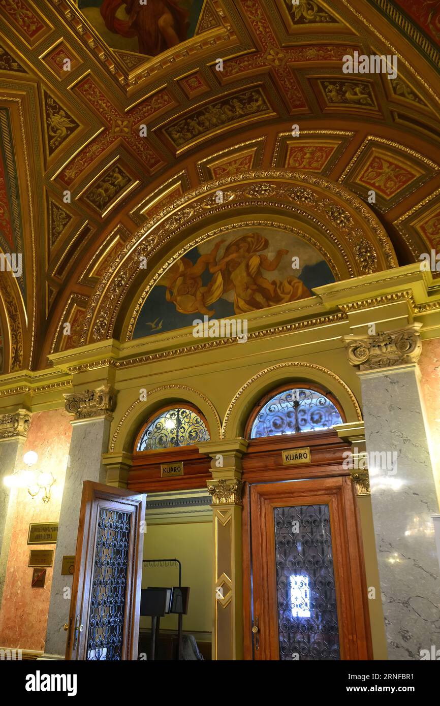 interior, Hungarian State Opera House, Magyar Állami Operaház, neo ...