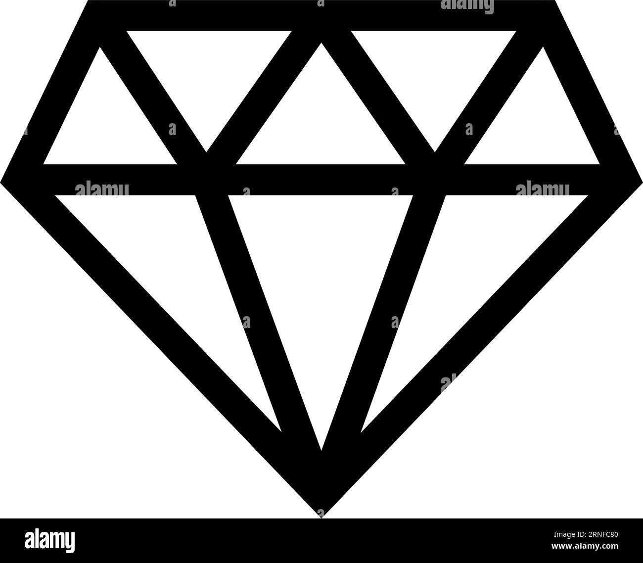 Jewel line art hi-res stock photography and images - Alamy