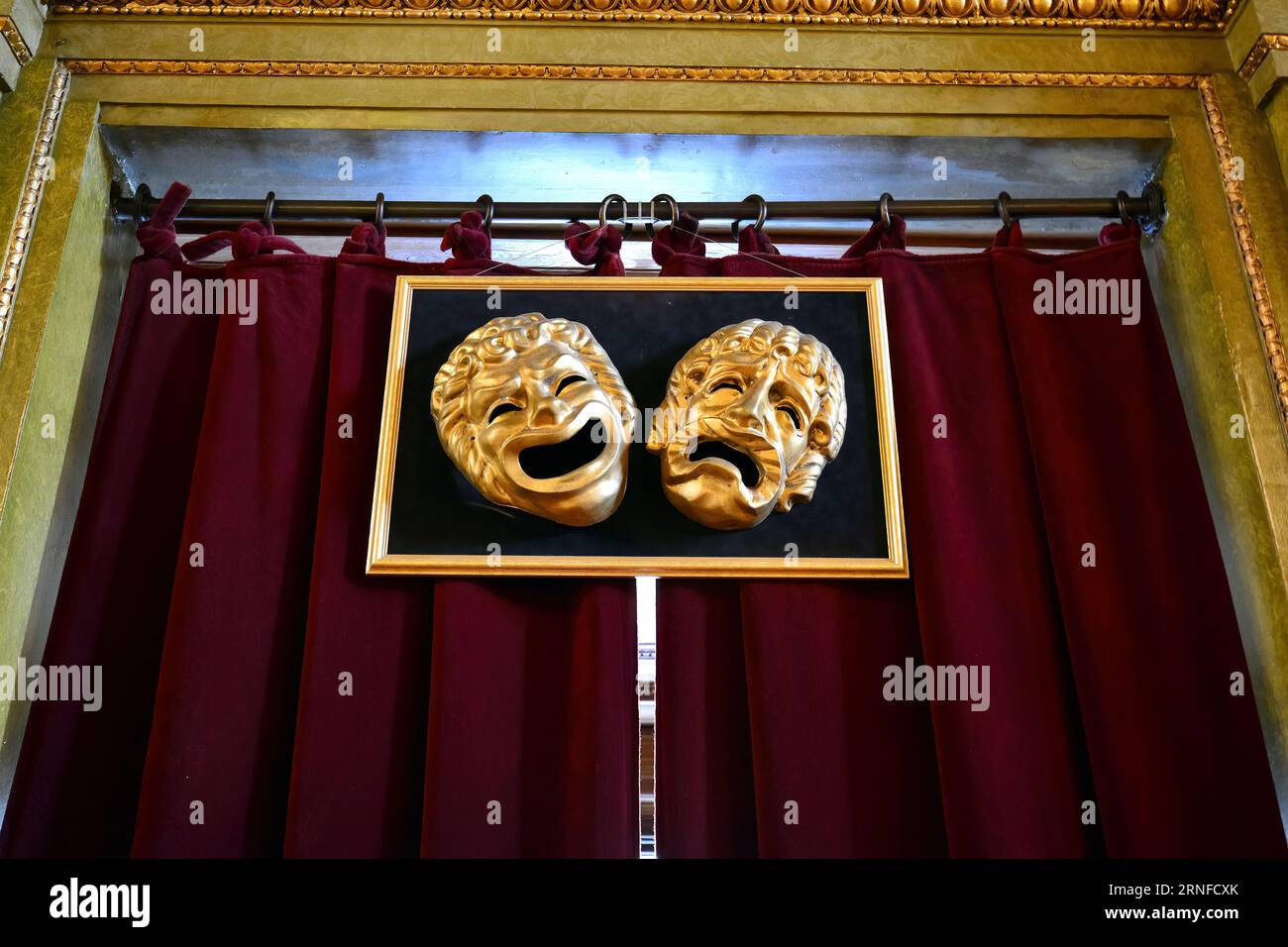 interior, Hungarian State Opera House, Magyar Állami Operaház, neo ...