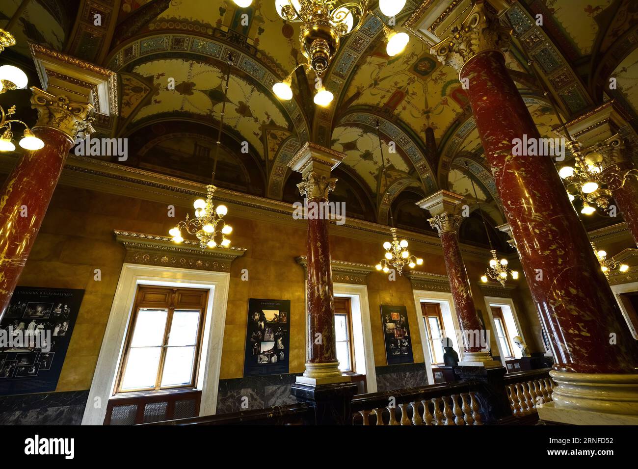 interior, Hungarian State Opera House, Magyar Állami Operaház, neo ...