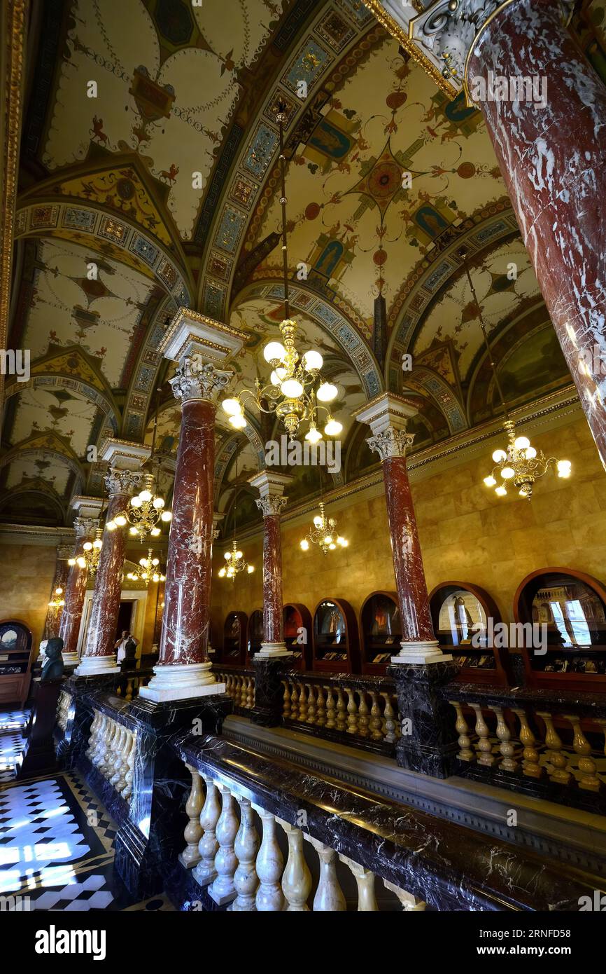 interior, Hungarian State Opera House, Magyar Állami Operaház, neo ...