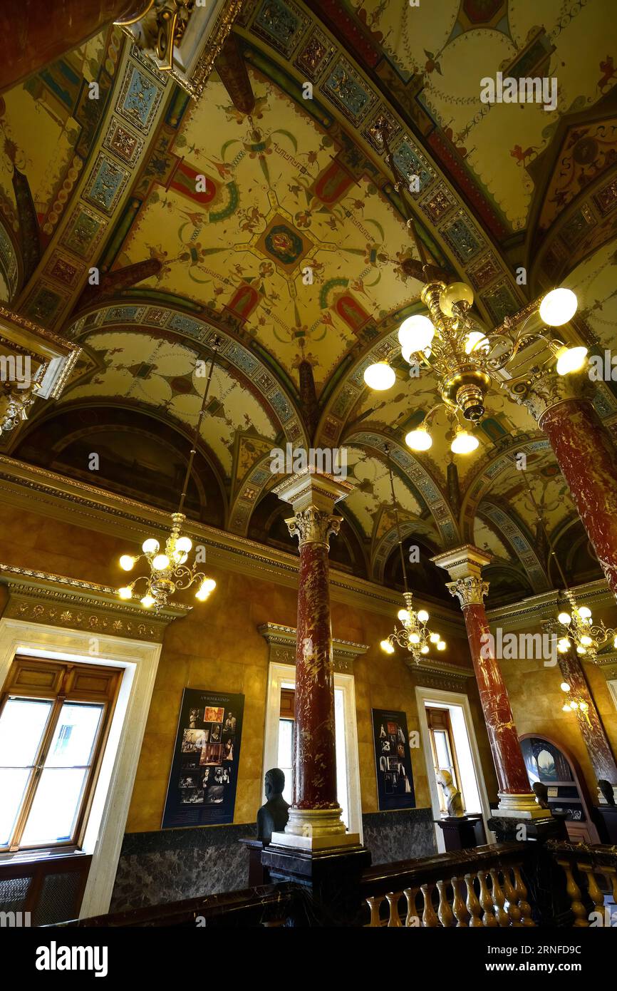 interior, Hungarian State Opera House, Magyar Állami Operaház, neo ...