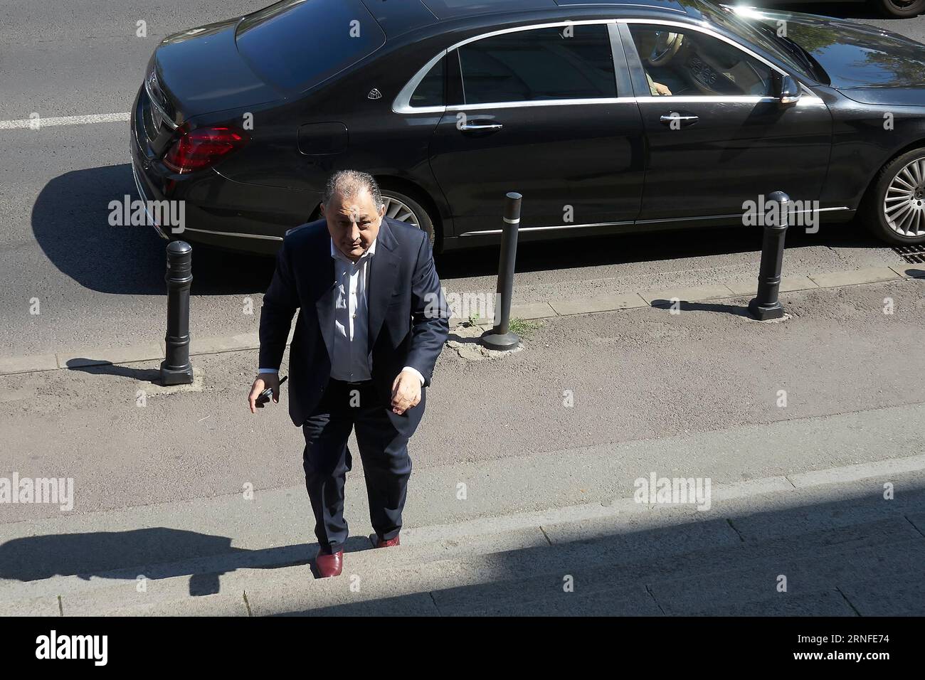 Bucharest, Romania - August 01, 2023: The former mayor of sector 5 ...