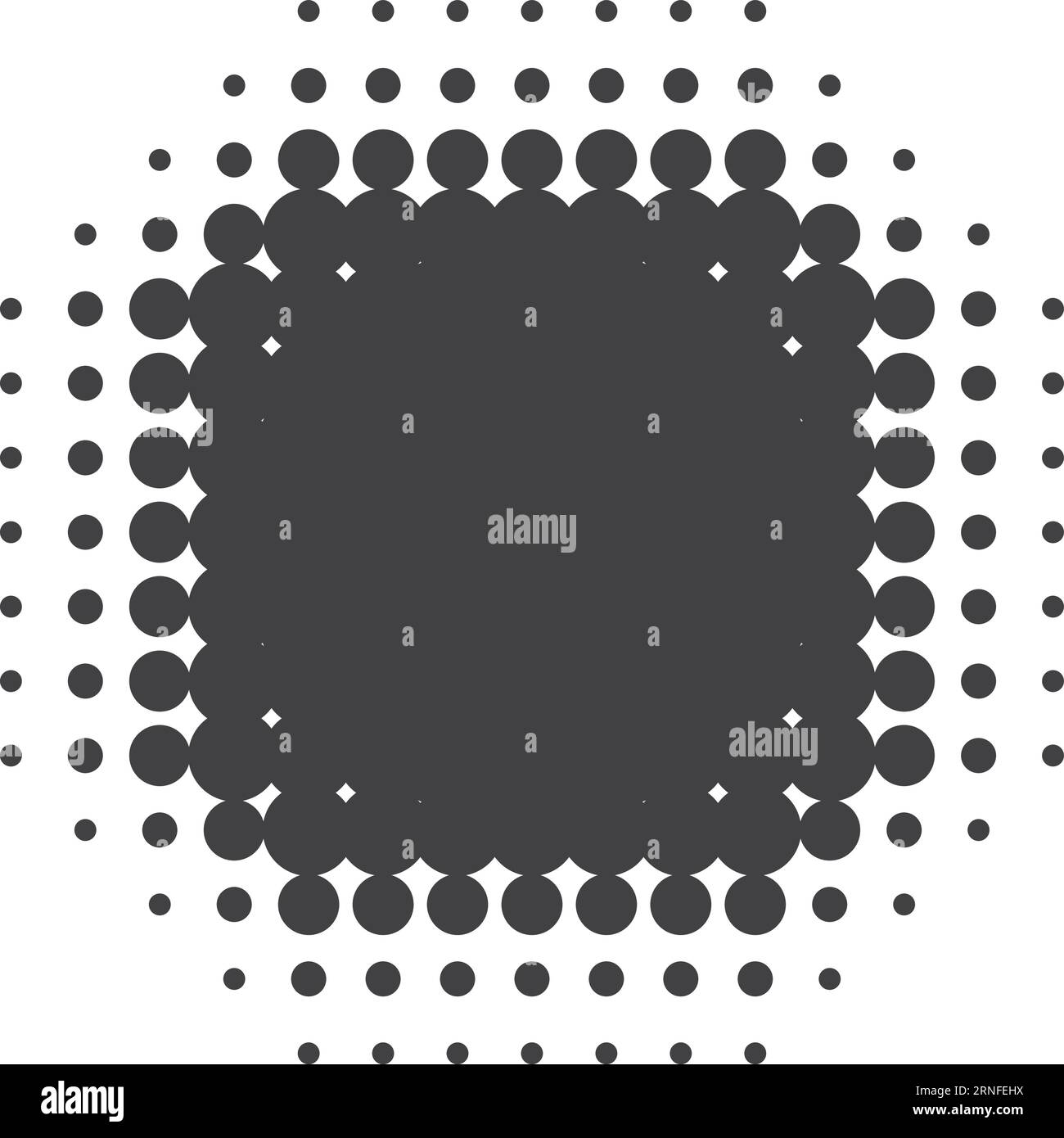 White dot square pattern hi-res stock photography and images - Alamy