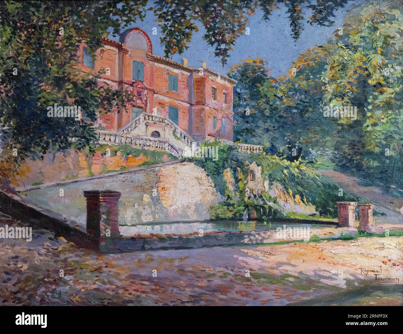 Raymond Tournon père - Le Château de Foucaud à Gaillac after 1890 ...