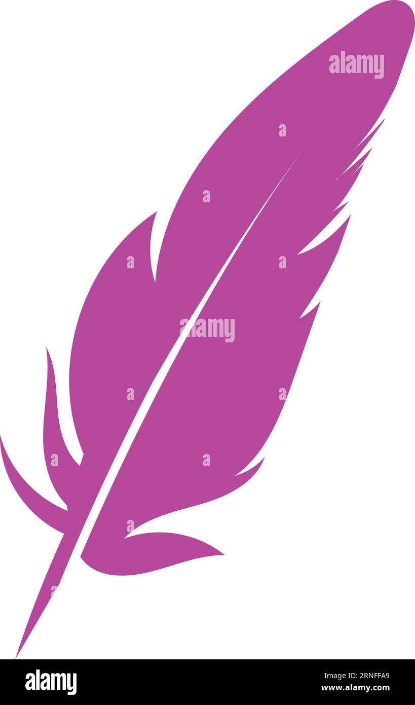 Plume vintage paper sheet Cut Out Stock Images & Pictures - Alamy