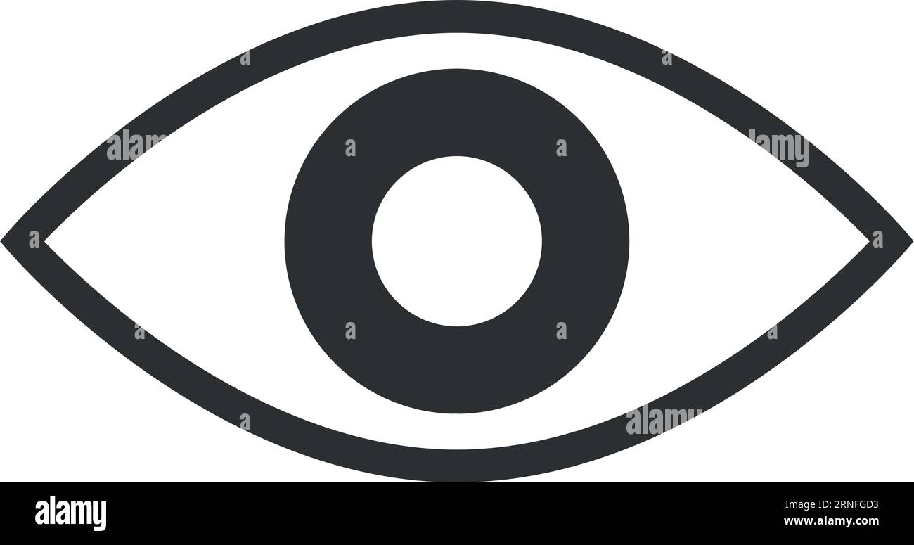 Eye logo. Optical emblem. Vision sign. Eyesight symbol Stock Vector ...