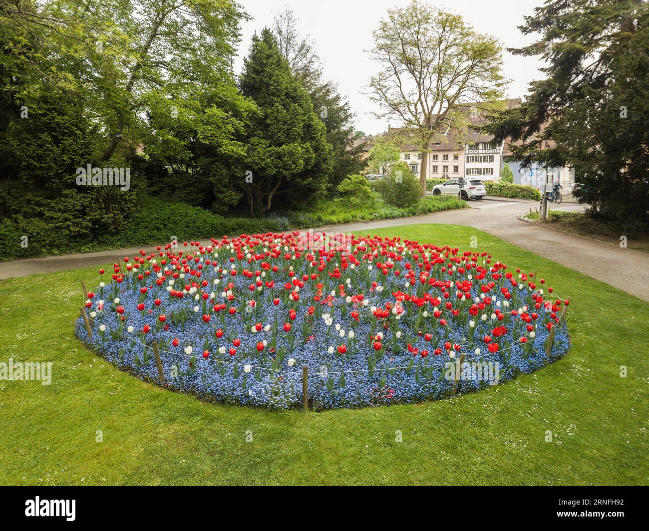 Aerial view colorful public hi-res stock photography and images - Alamy
