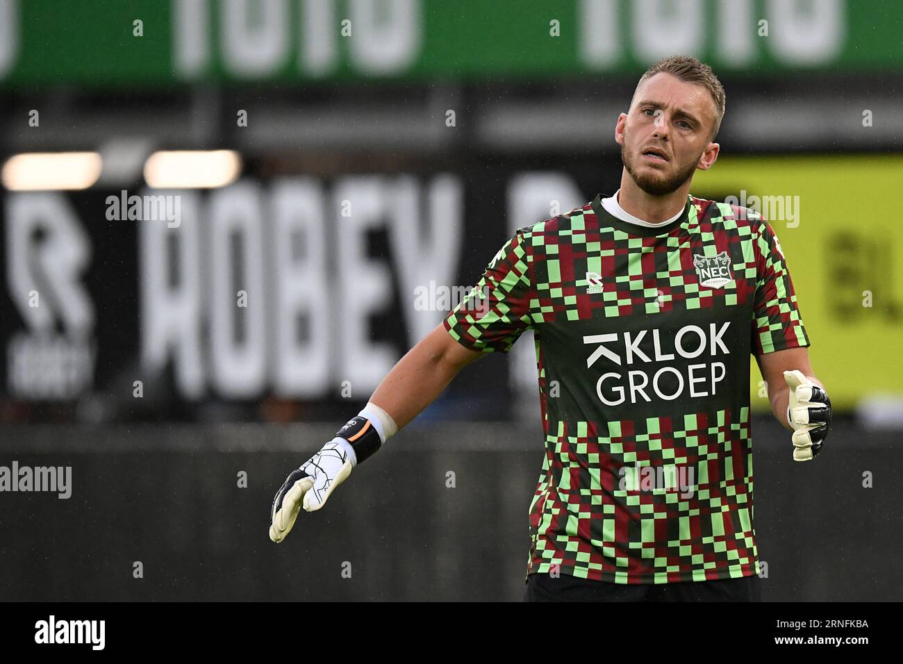 ROTTERDAM - NEC goalkeeper Jasper Cillessen ahead of the Dutch ...