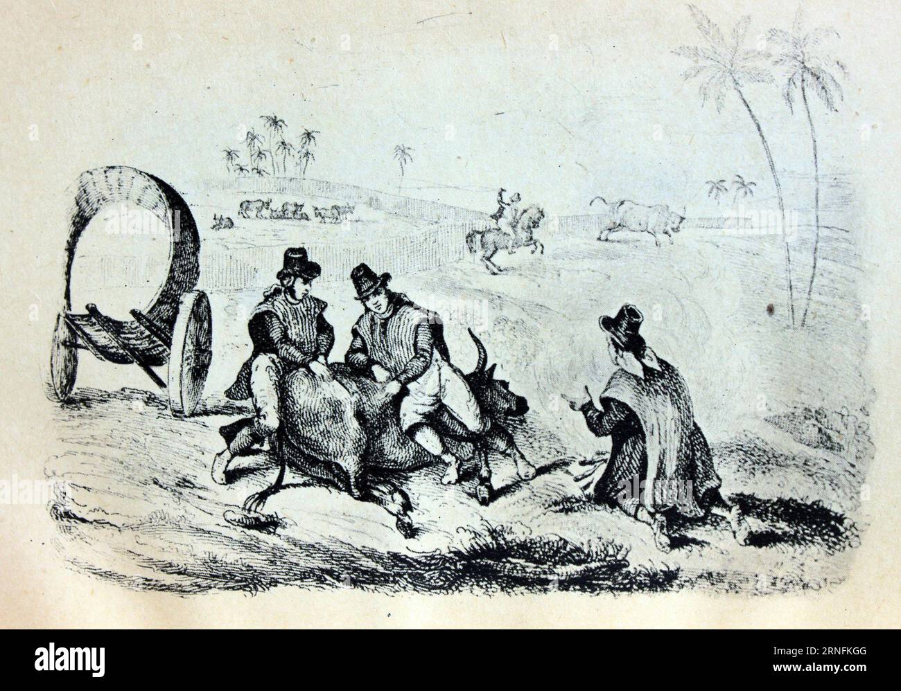 Ancient cities of America, 1842 Stock Photo - Alamy