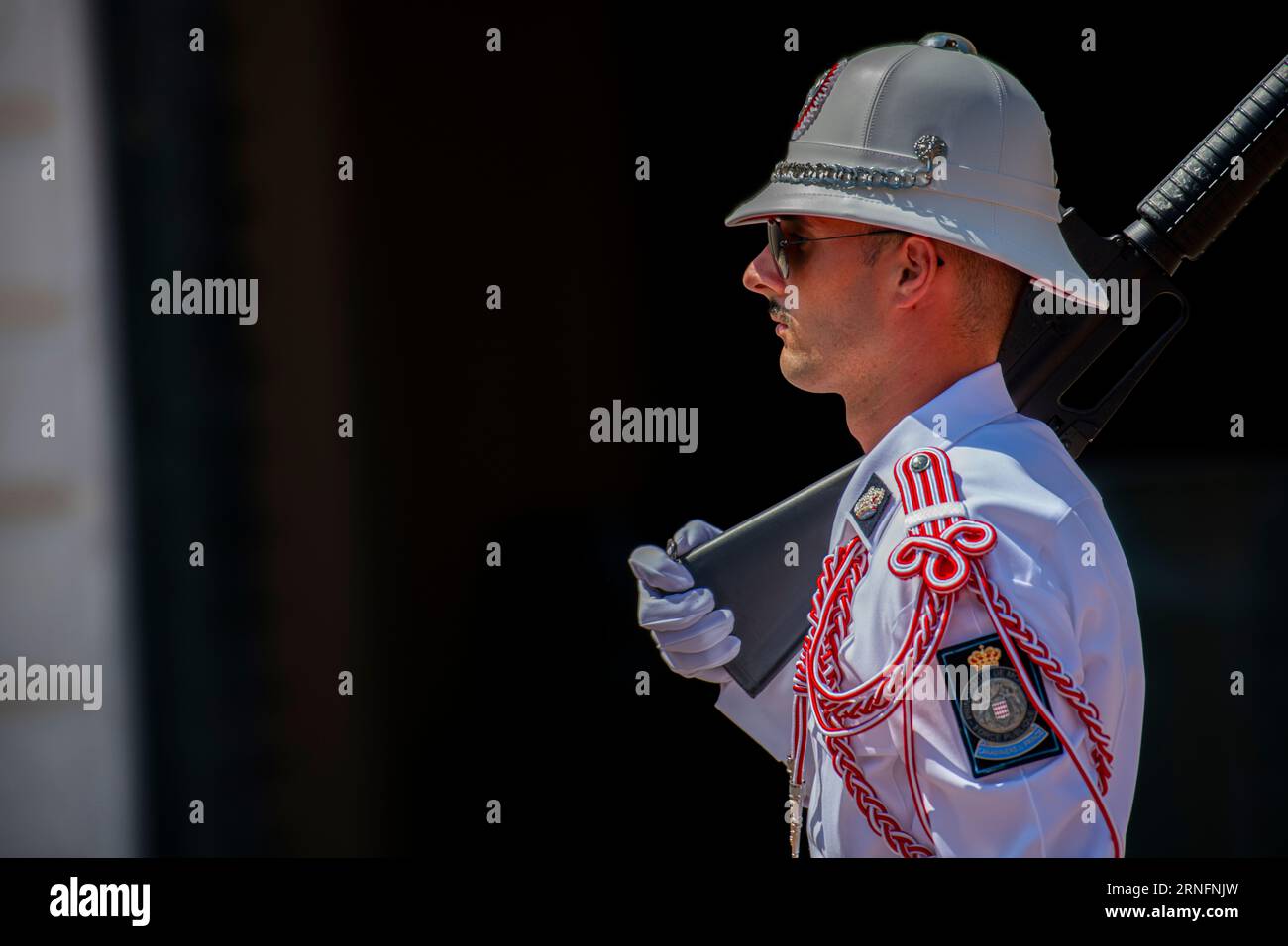 Prince albert monaco uniform hi-res stock photography and images - Alamy