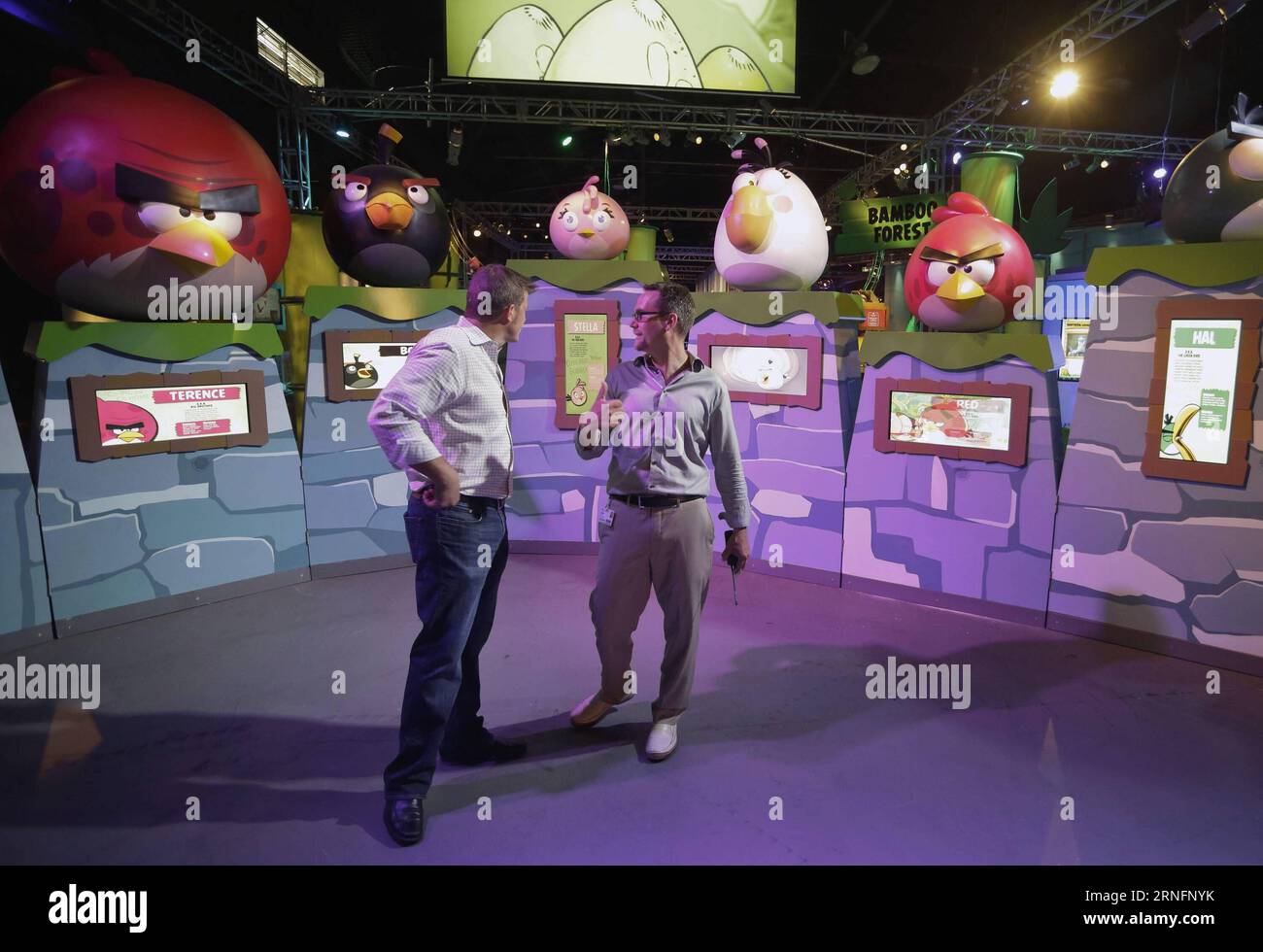 (160819) -- VANCOUVER, Aug. 19, 2016 -- Different Angry Birds ...