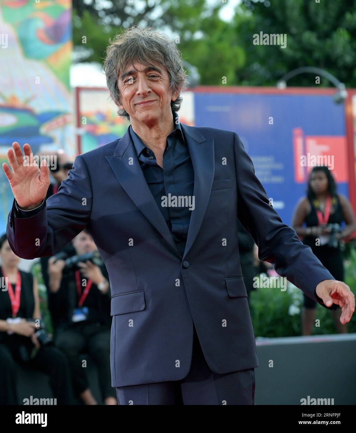 September 1, 2023, VENICE, ITALY: Italian actor Sergio Rubini arrives ...