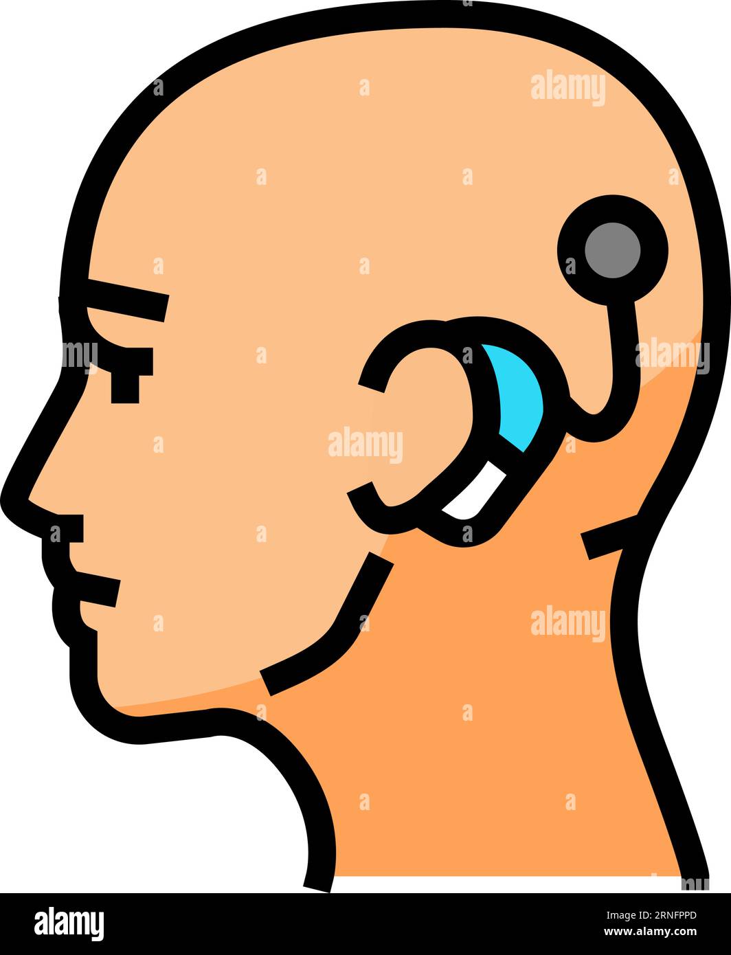 Cochlear implant hearing device hi-res stock photography and images - Alamy