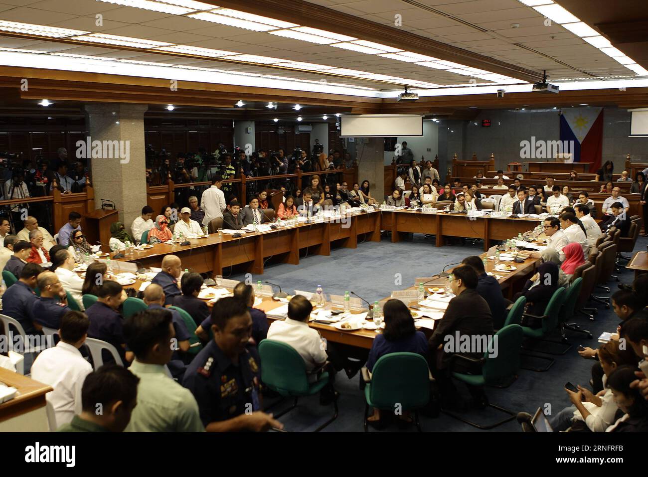 Philippine police officials hi-res stock photography and images - Alamy