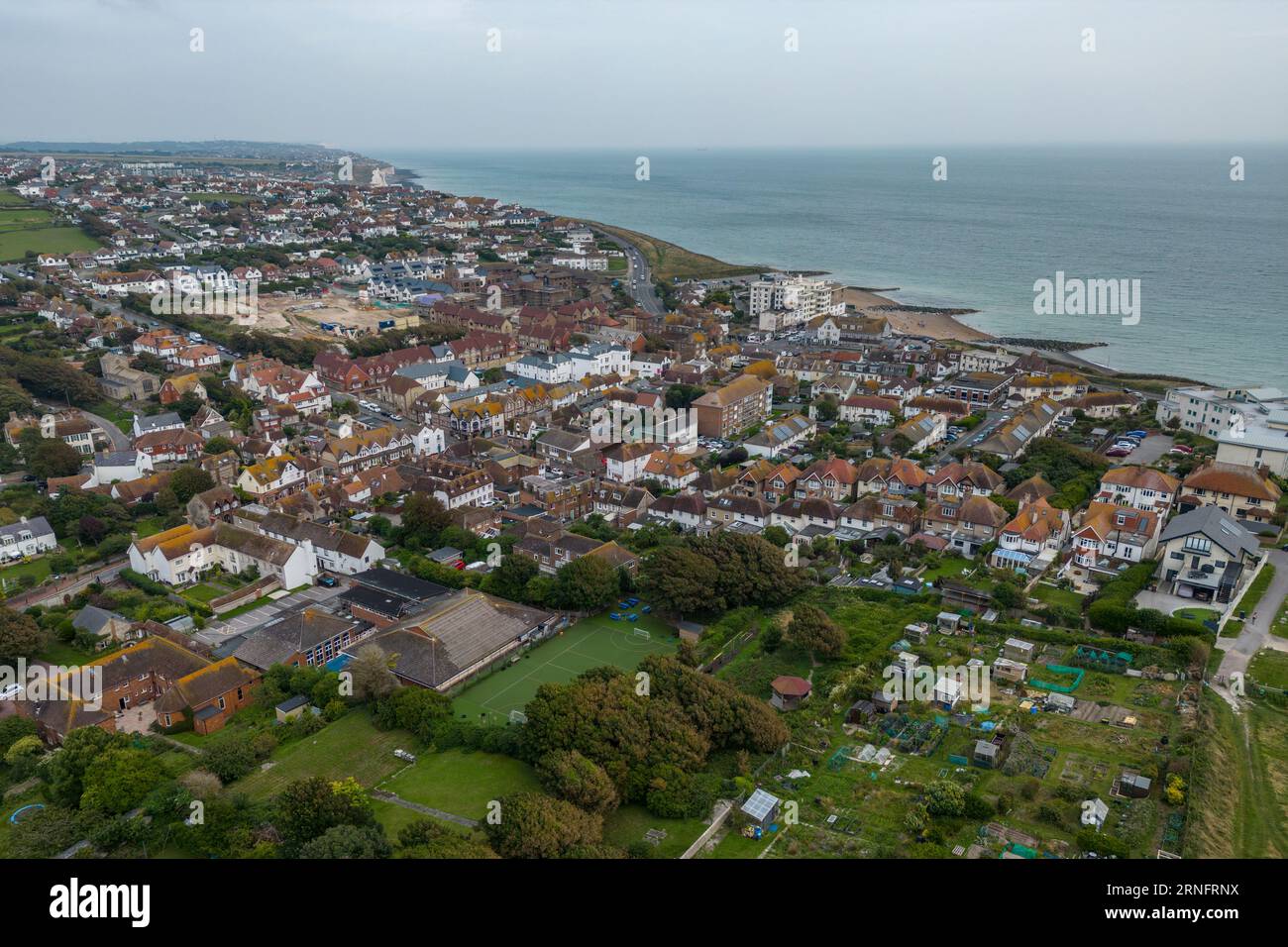 Aerial view of Rottingdean, East Sussex, UK Stock Photo - Alamy