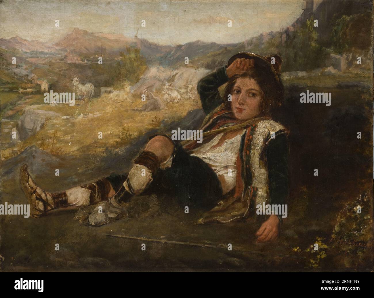 Roman shepherd hi-res stock photography and images - Alamy