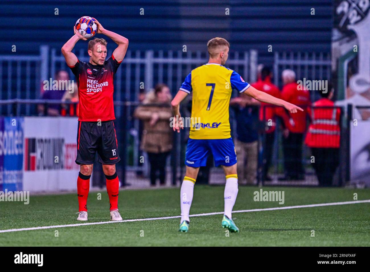 HELMOND, 01-09-2023, Sportpark de Braak, GS Staalwerken Stadion, Dutch ...