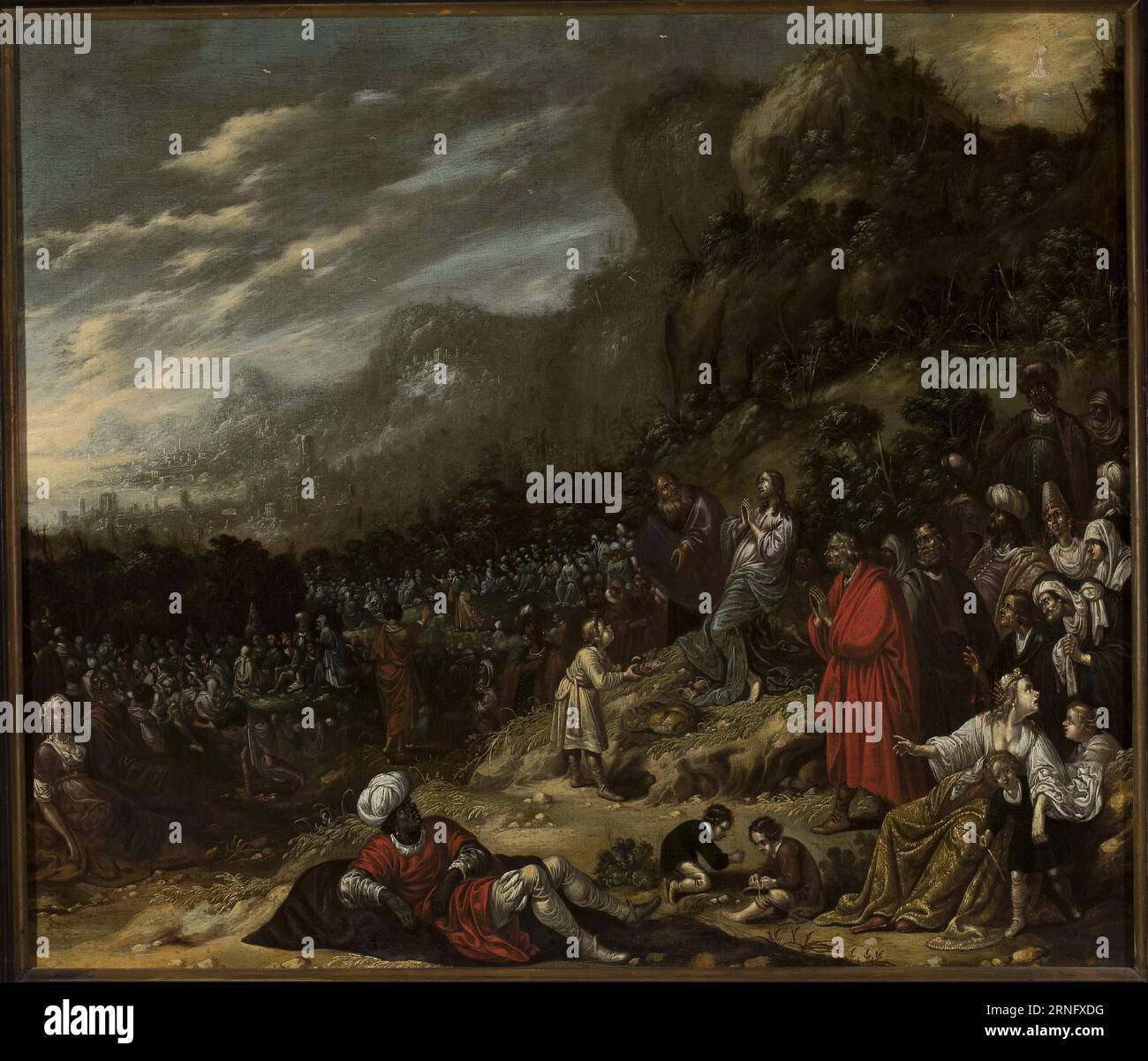 Miracle of the multiplication of bread (John 6:1-13) circa 1640 by ...