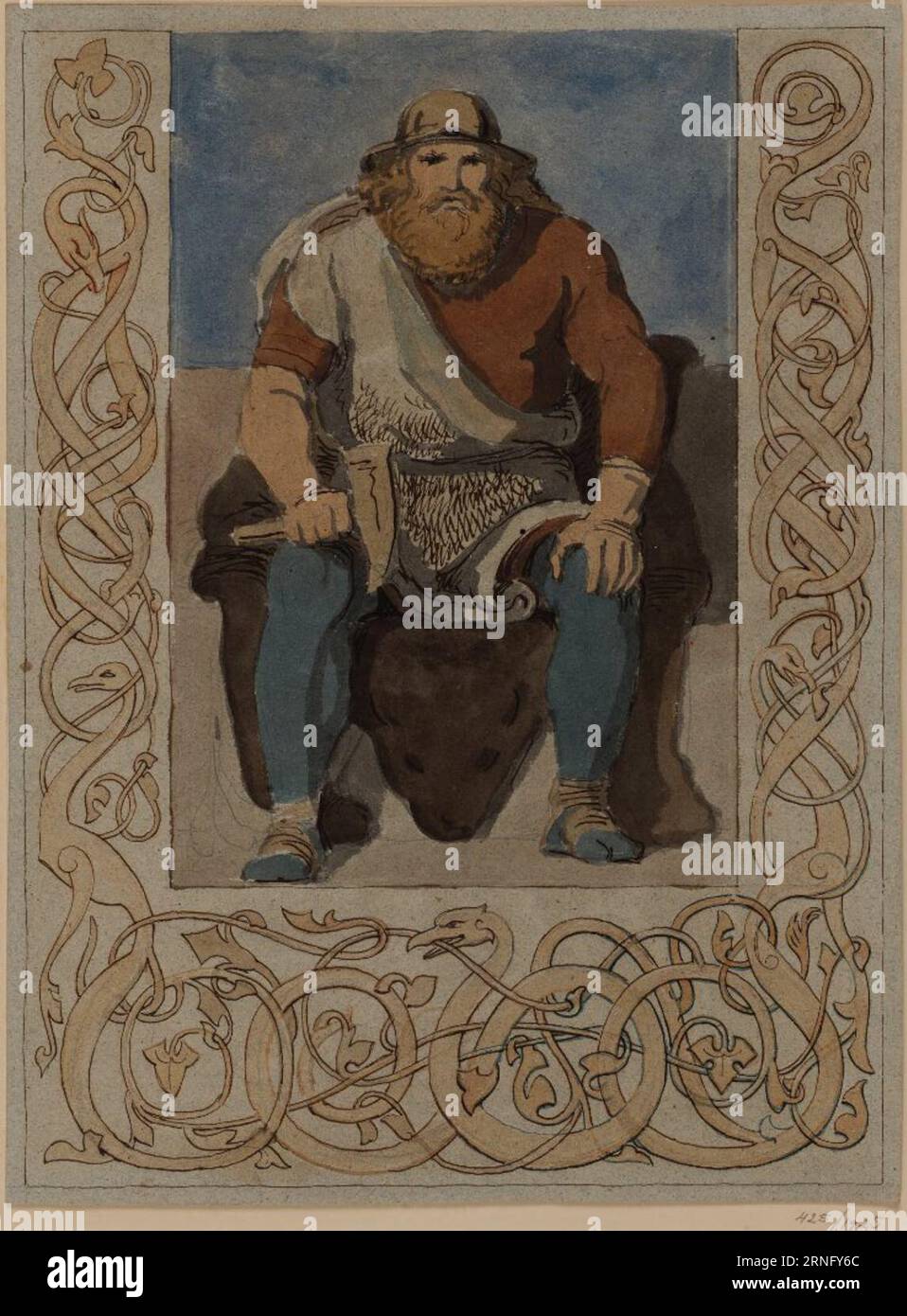 Slott omgivet av vallgrav by Louis Belanger Stock Photo - Alamy