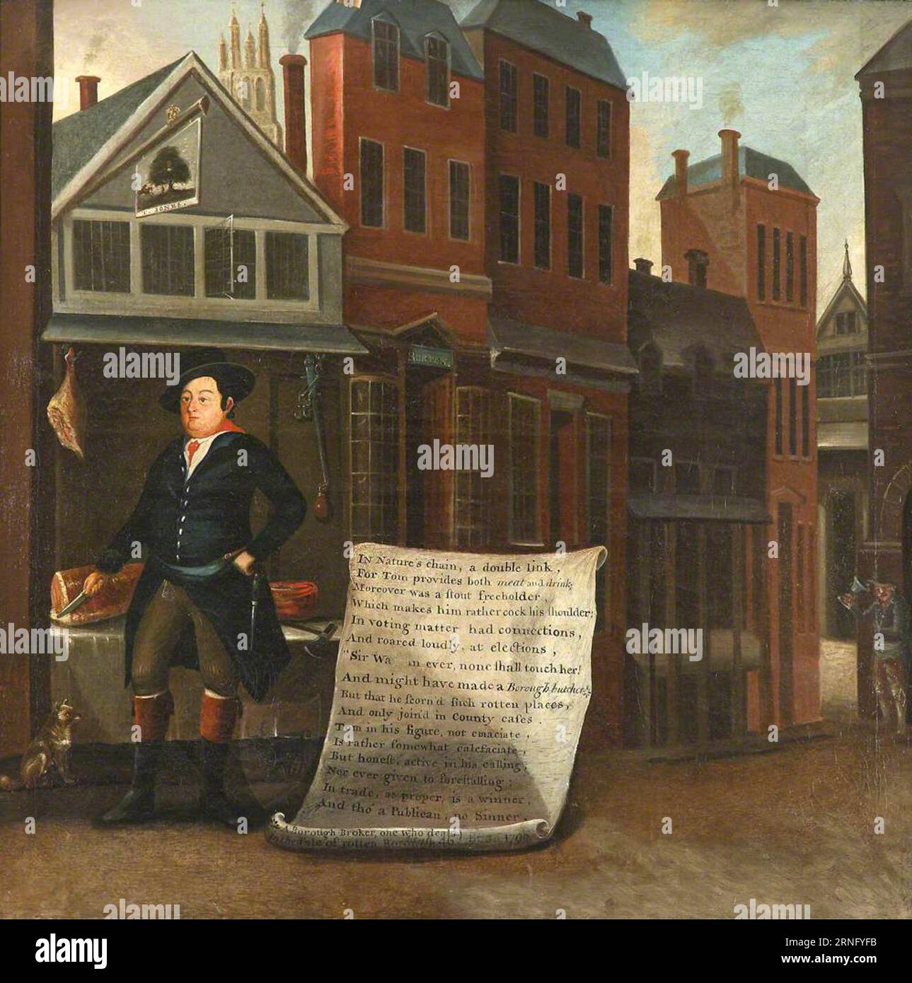 Thomas Jones (b. 1760), Butcher and Publican of Wrexham, aged 36 1796 ...