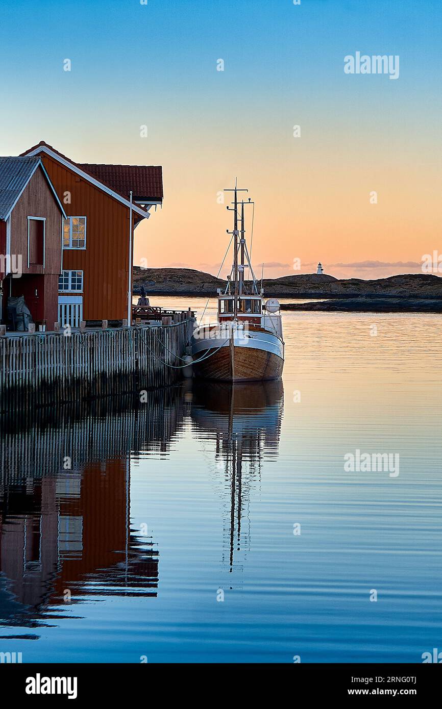 The idyllic island of Finnøya, Ålesund, Norway Stock Photo - Alamy