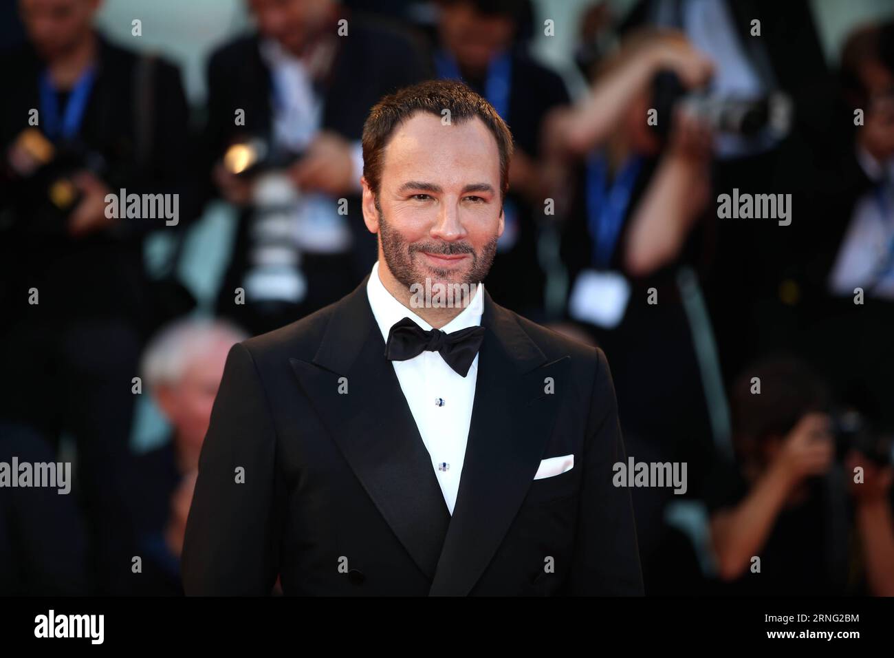(160902) -- VENICE, Sept. 2, 2016 -- Director Tom Ford arrives for the ...