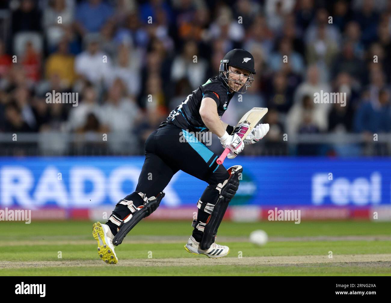 New Zealand's Tim Seifert batting during the second Vitality IT20 match ...