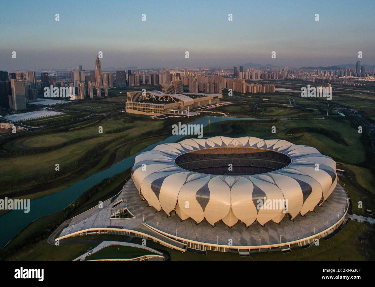 Hangzhou olympic sports center hi-res stock photography and images - Alamy