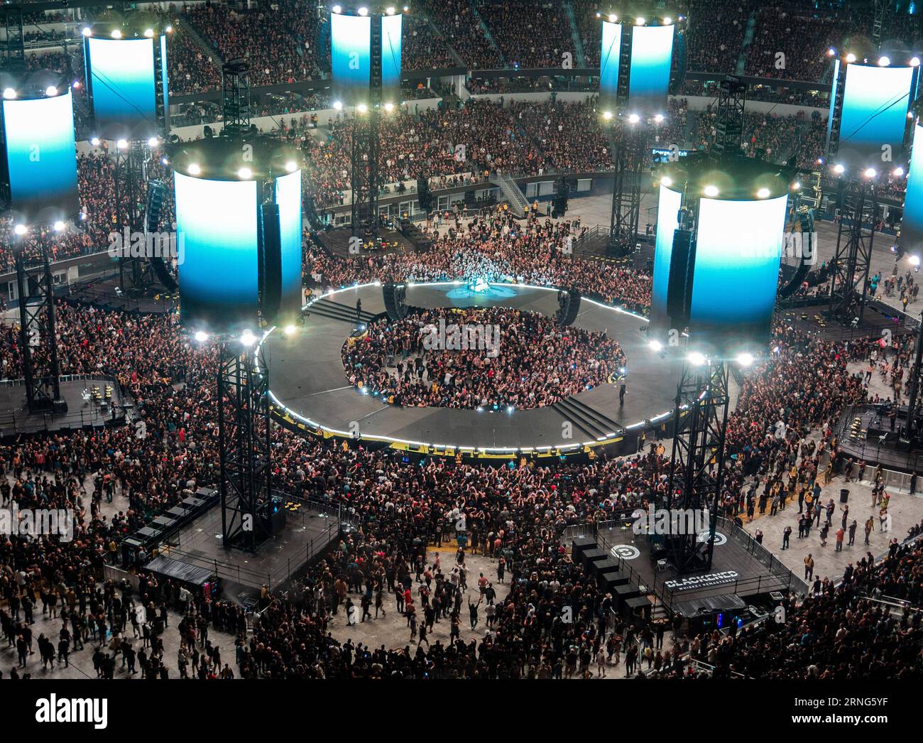 August 27, 2023, Inglewood, California, USA: The rock band Metallica ...