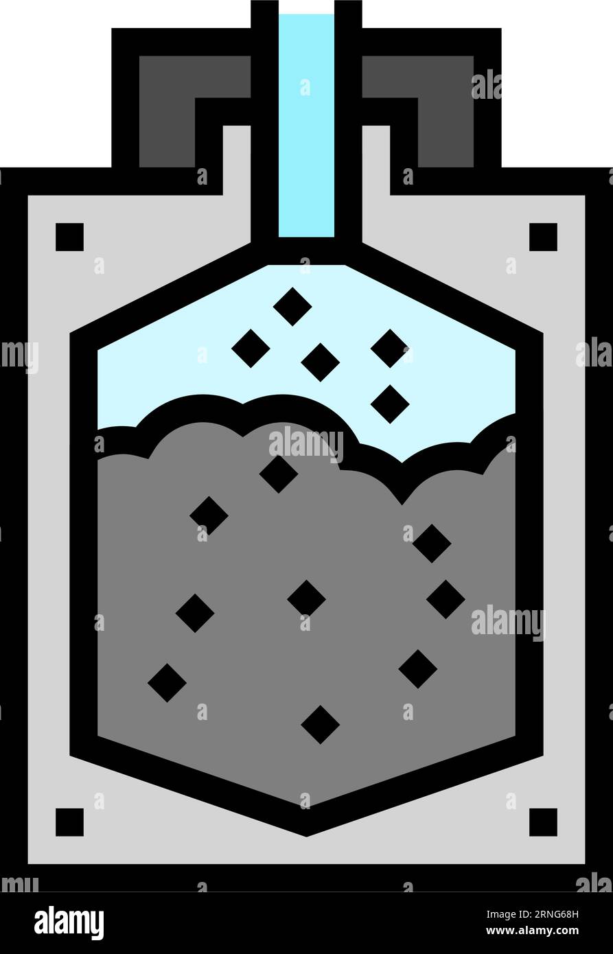 Raw materials for metallurgy Stock Vector Images - Alamy