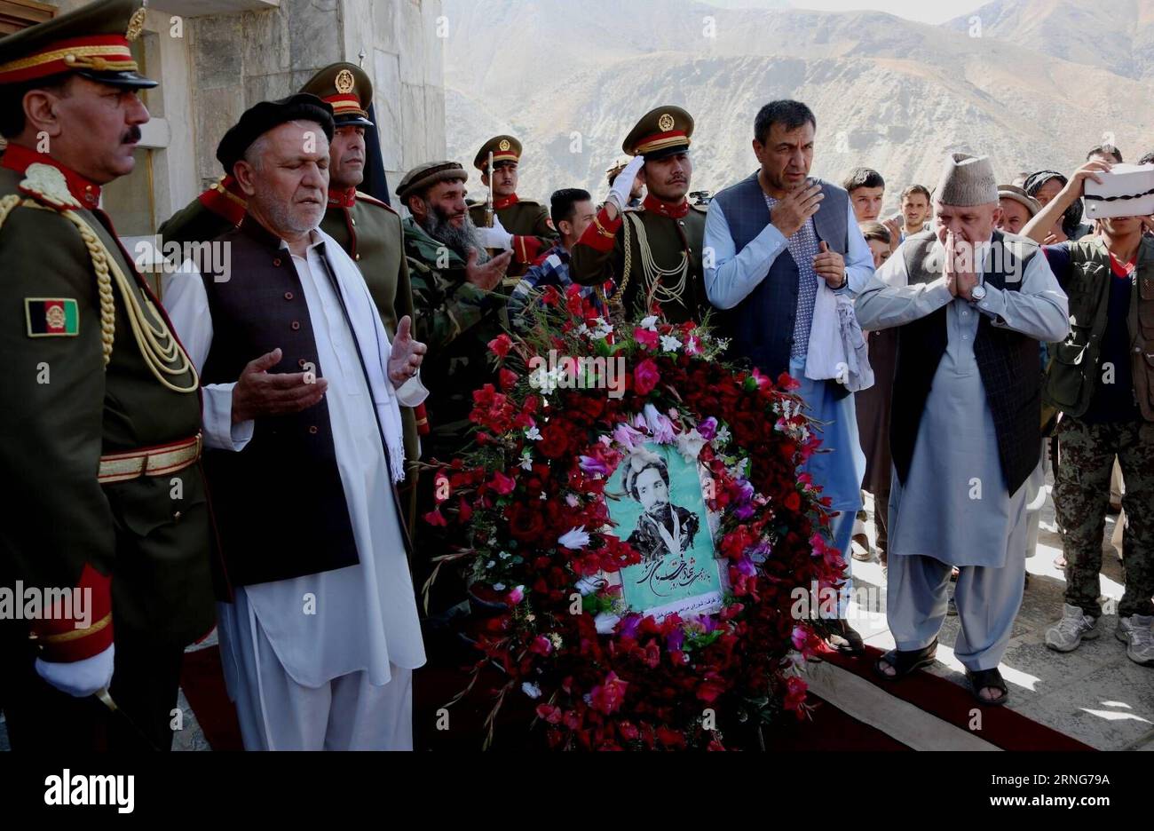 Ahmad Schah Massoud Gedenkveranstaltung in Panjshir, Afghanistan ...