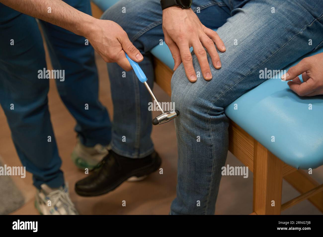 Patellar reflex test hi-res stock photography and images - Alamy