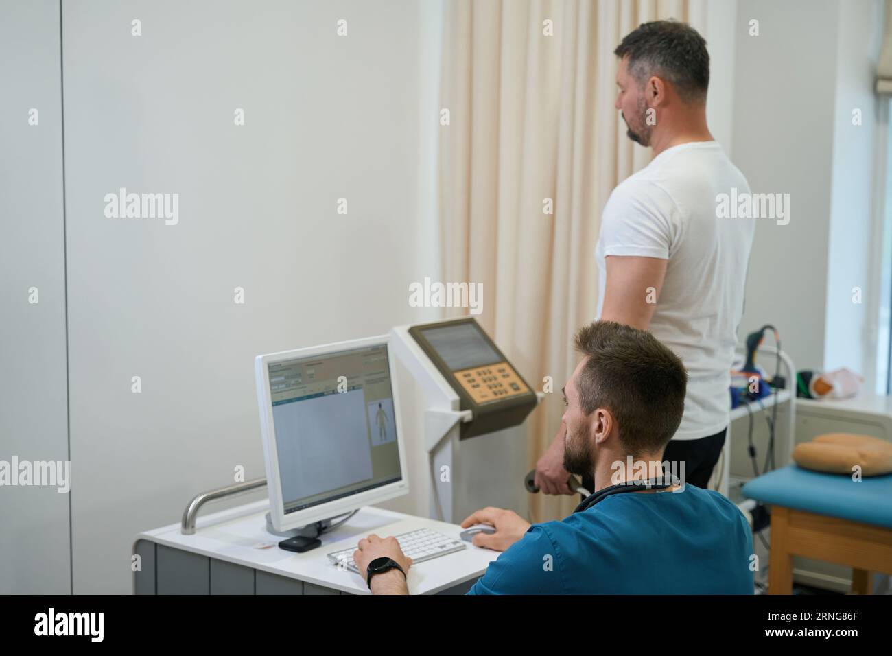 Body composition monitor hi-res stock photography and images - Alamy