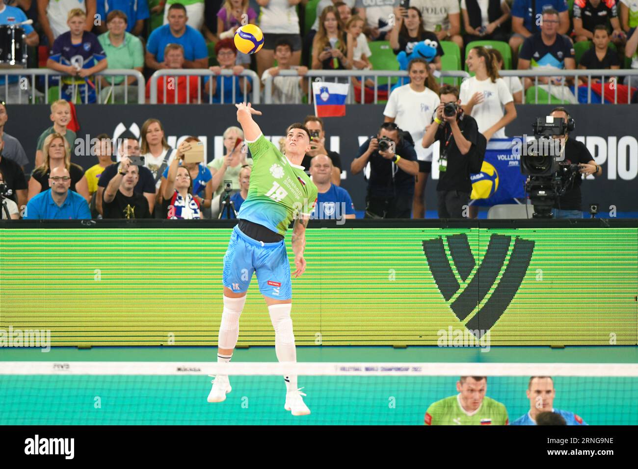 Klemen cebulj volleyball hi-res stock photography and images - Alamy