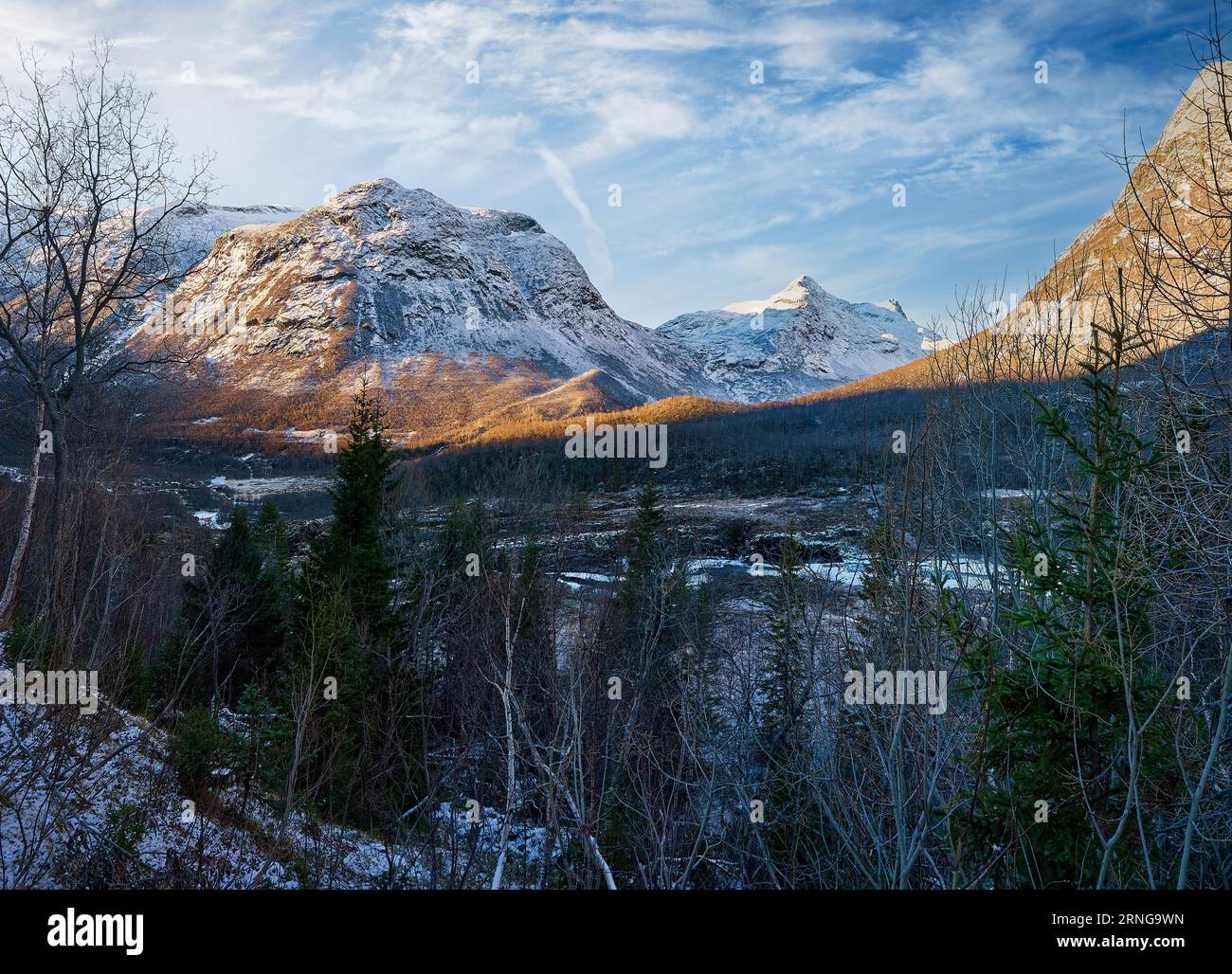 Valldalen valley hi-res stock photography and images - Alamy