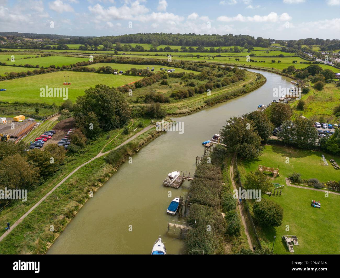 River arun in arundel west hi-res stock photography and images - Alamy