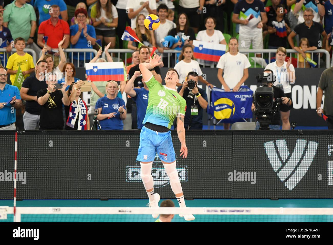 Klemen cebulj volleyball hi-res stock photography and images - Alamy