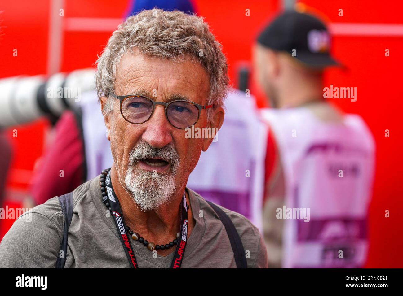 Eddie Jordan during the Formula 1 Pirelli Italian Grand Prix 2023 on ... Eddie Jordan during the Formula 1 Pirelli Italian Grand Prix 2023 on ...