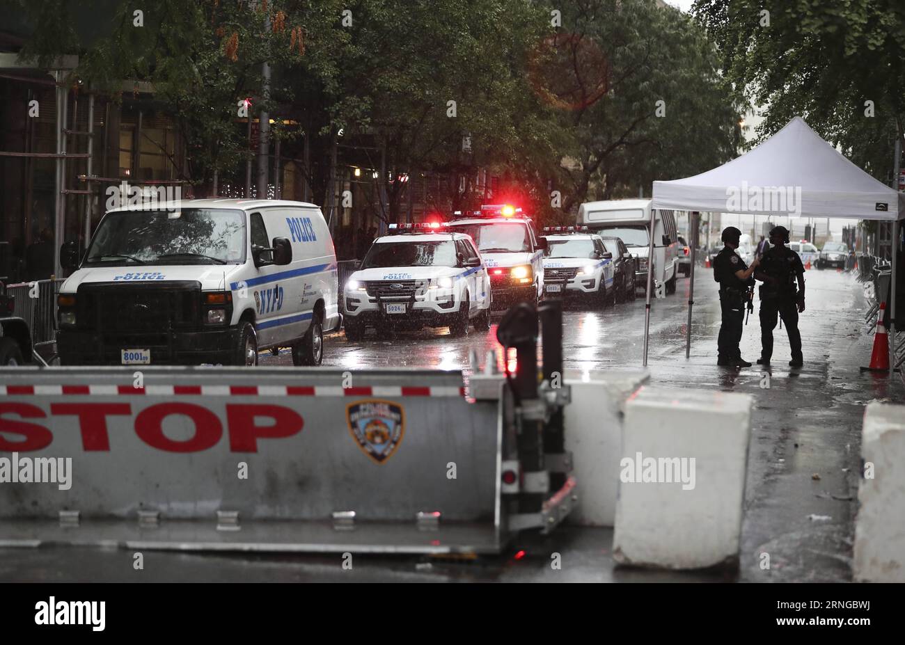 Uno-Vollversammlung in New York - Sicherheitsvorkehrungen (160919 ...