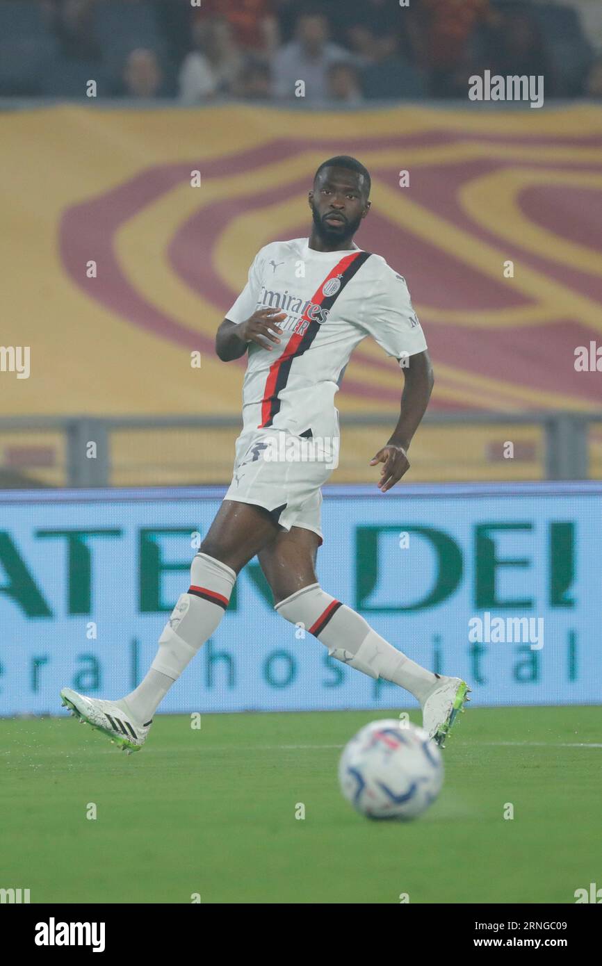 Rome, Naples, Italy. 1st Sep, 2023. Fikayo Tomori of Milan during Serie ...