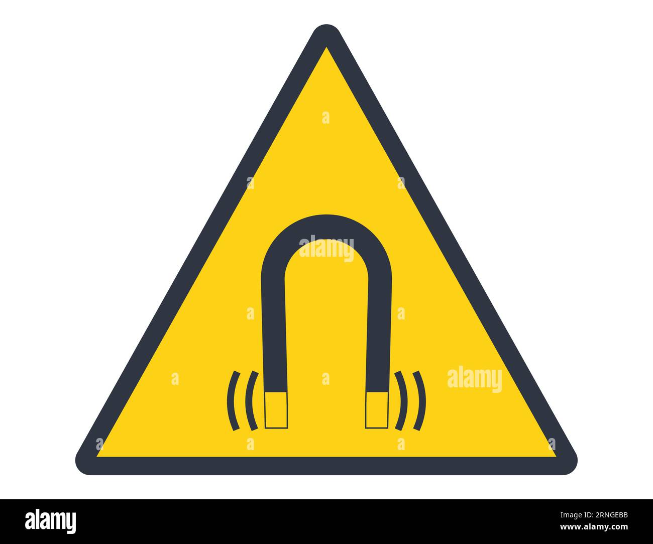 Strong Magnetic Field Symbol Stock Vector Image & Art - Alamy