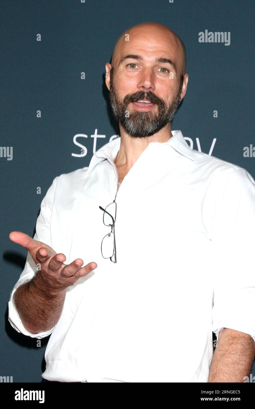 LOS ANGELES - AUG 27: Justin Woychowski at the 2023 Streamy Awards ...